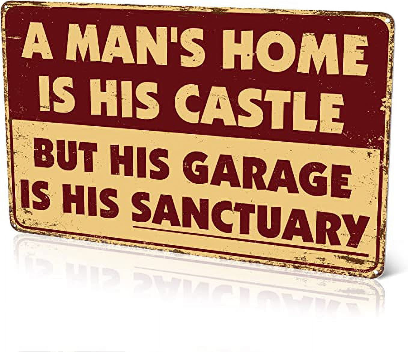 Man Cave Garage Decor