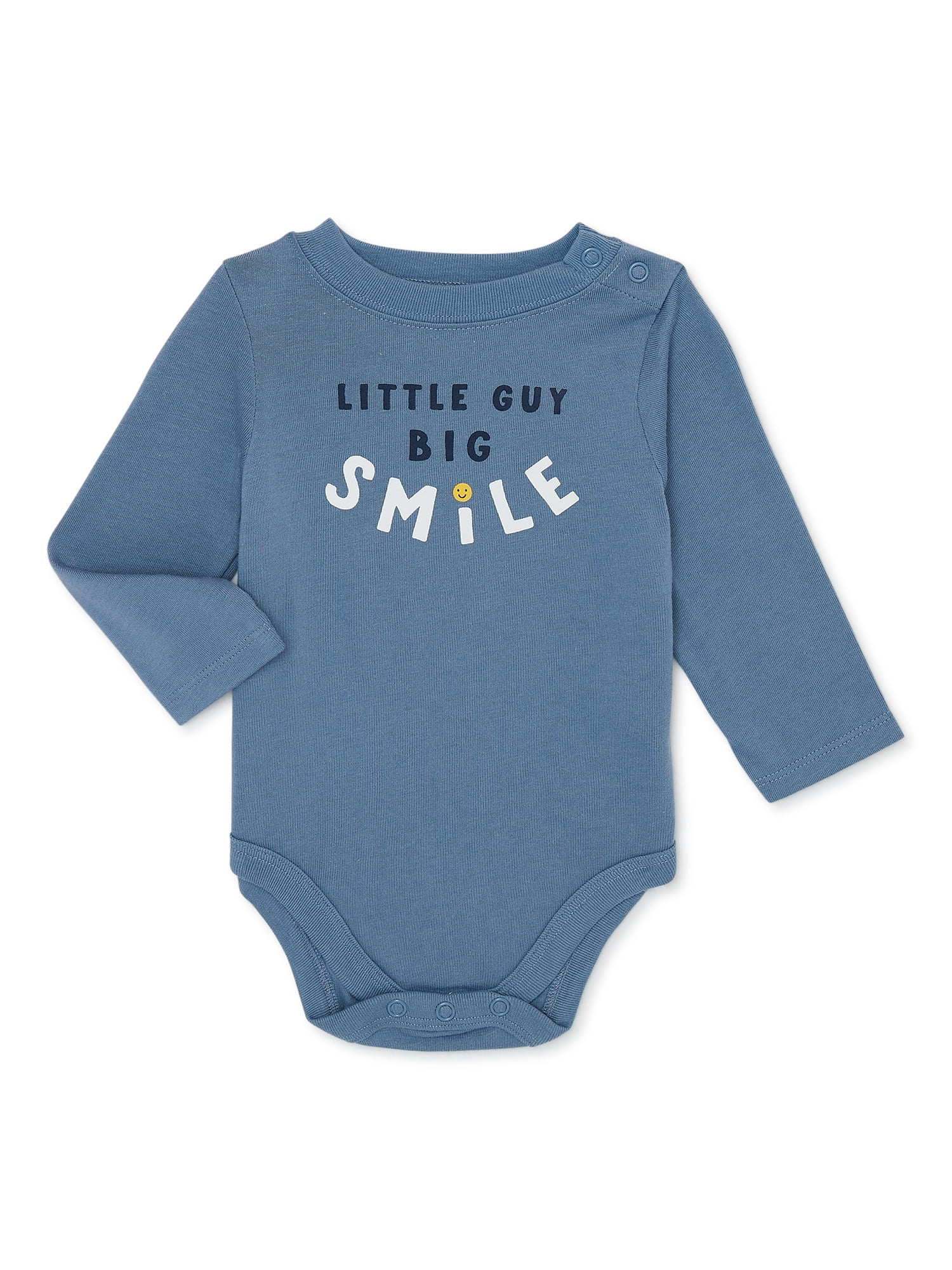 Garanimals Baby Boy Long Sleeve Graphic Bodysuit, Sizes 0-24 Months - Walmart.com