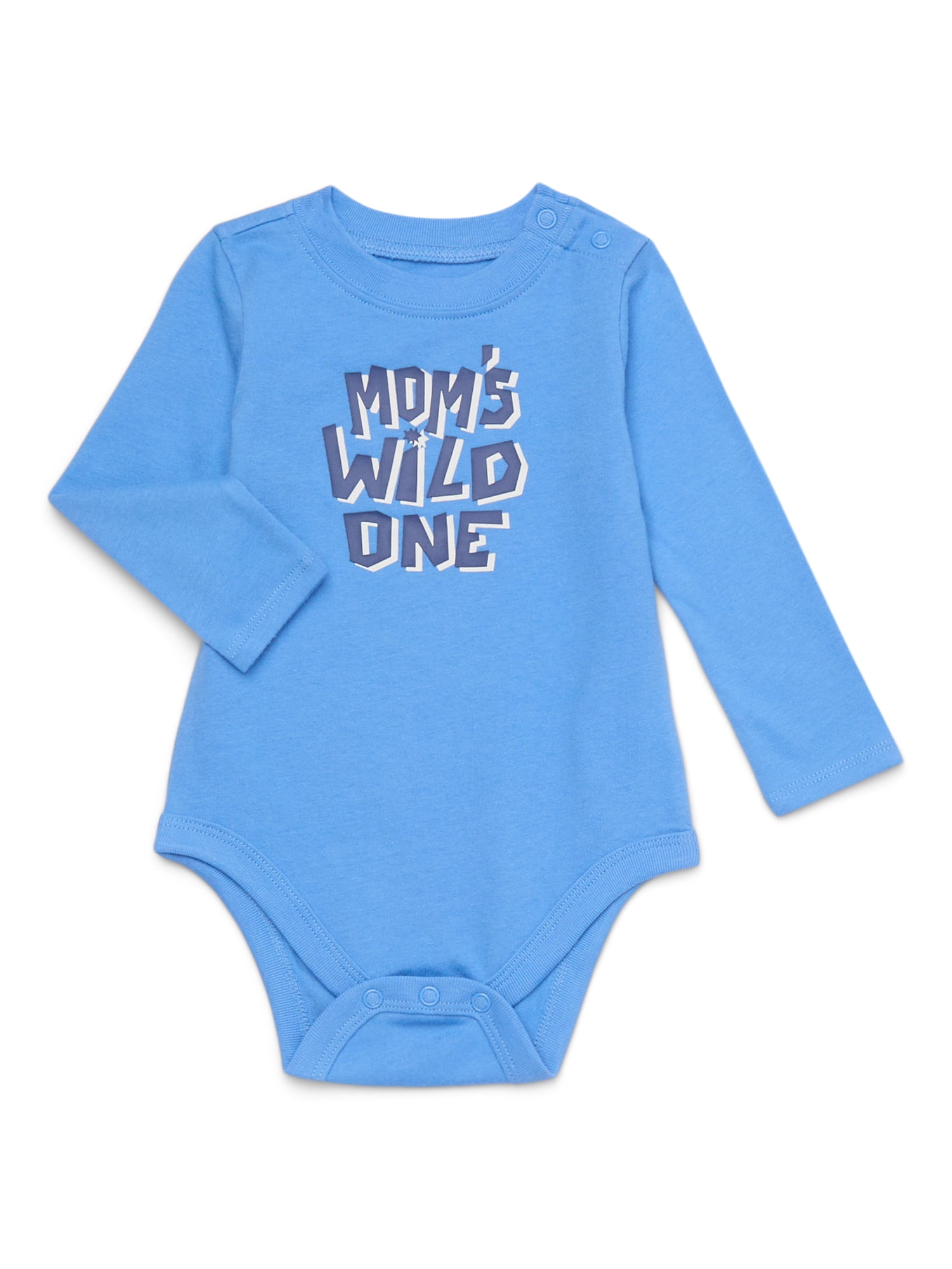 Garanimals Baby Boy Long Sleeve Jersey Graphic Bodysuit, Sizes 0-24 Months - Walmart.com