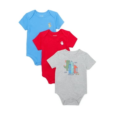 Garanimals Boys Graphic Print Long Sleeve Cotton Bodysuit - Walmart.com