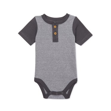 Wrangler Baby Boy Plaid Woven Bodysuit - Walmart.com