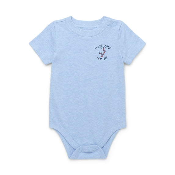 Garanimals Baby Boy Short Sleeve Jersey Graphic Bodysuit, Sizes 0-24 Months - Walmart.com