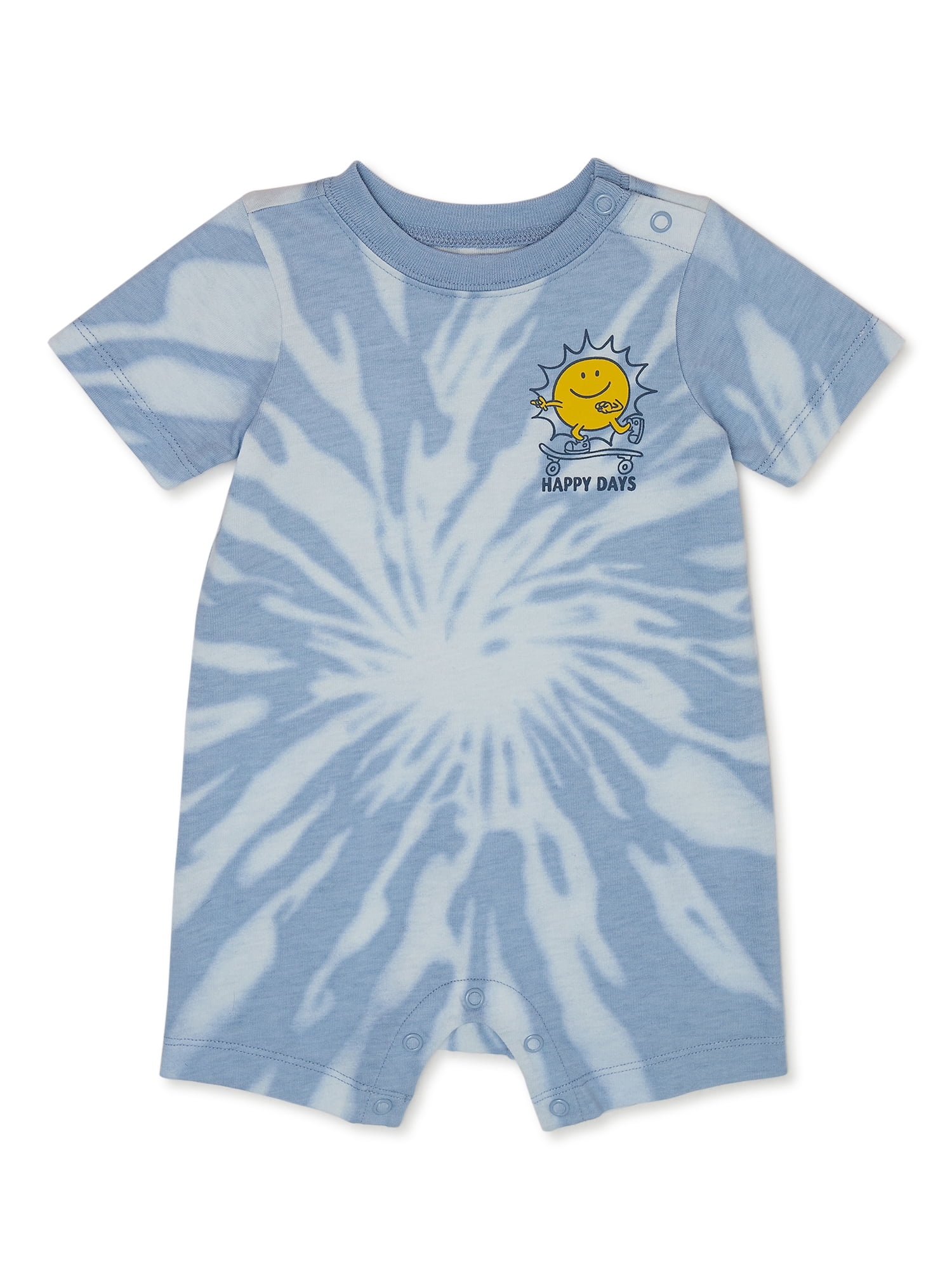 Garanimals Baby Boy Romper 0-24 Months Cotton Blend Infant Outfit Snap ...