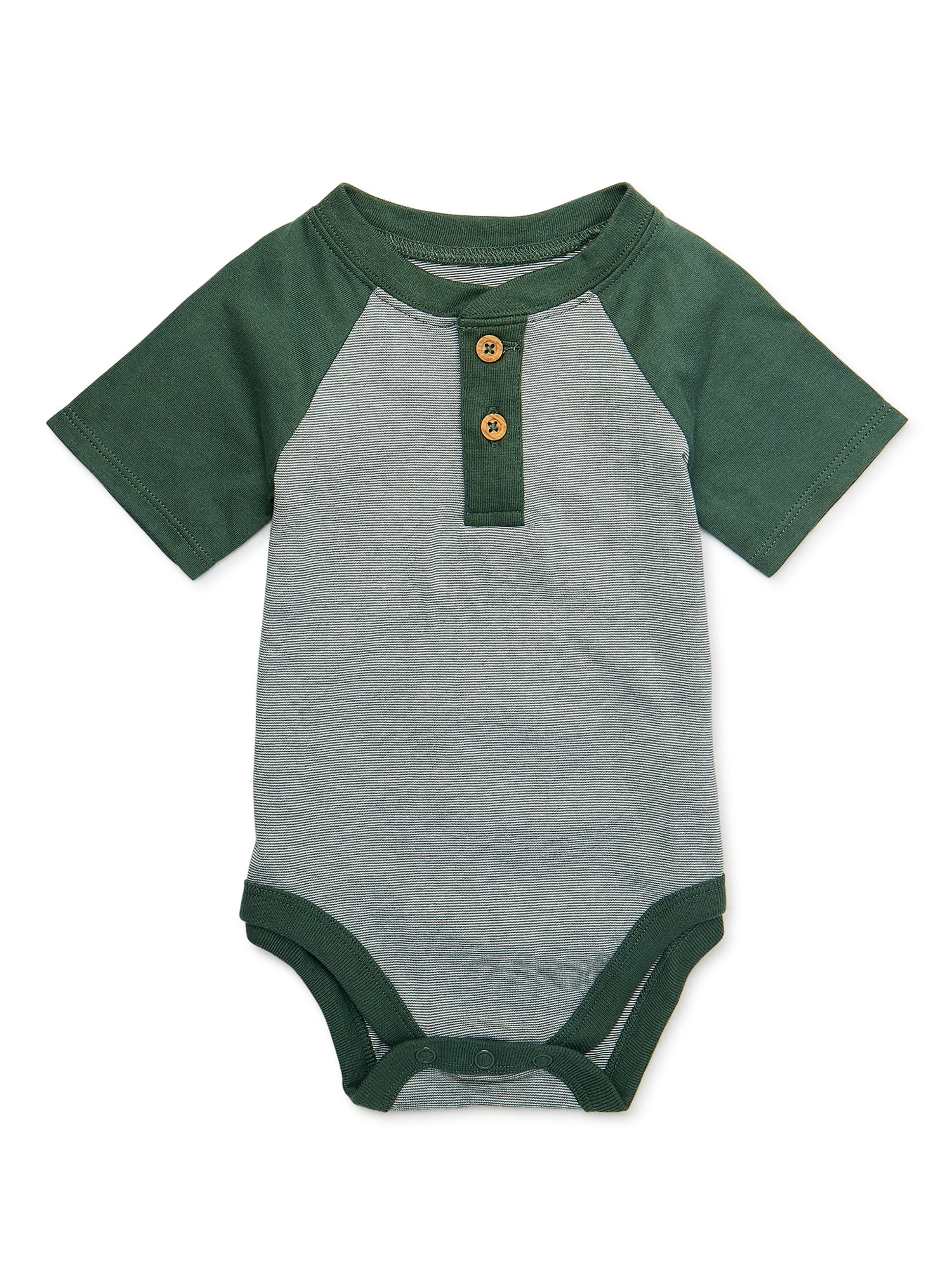 Garanimals Baby Boy Short Sleeve Raglan Bodysuit - Walmart.com