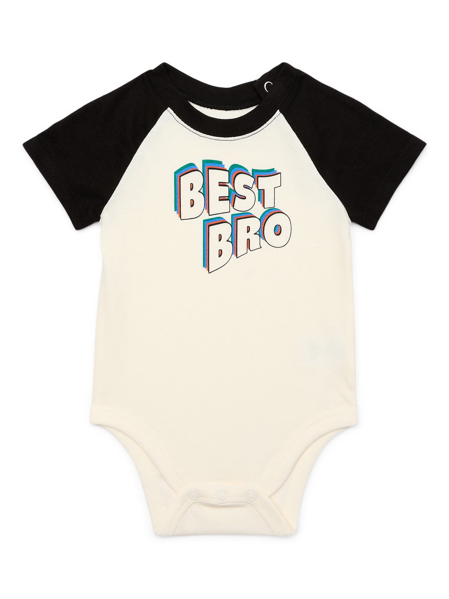 Garanimals Baby Boy Short Sleeve Raglan Graphic Bodysuit, Sizes 0-24 Months - Walmart.com