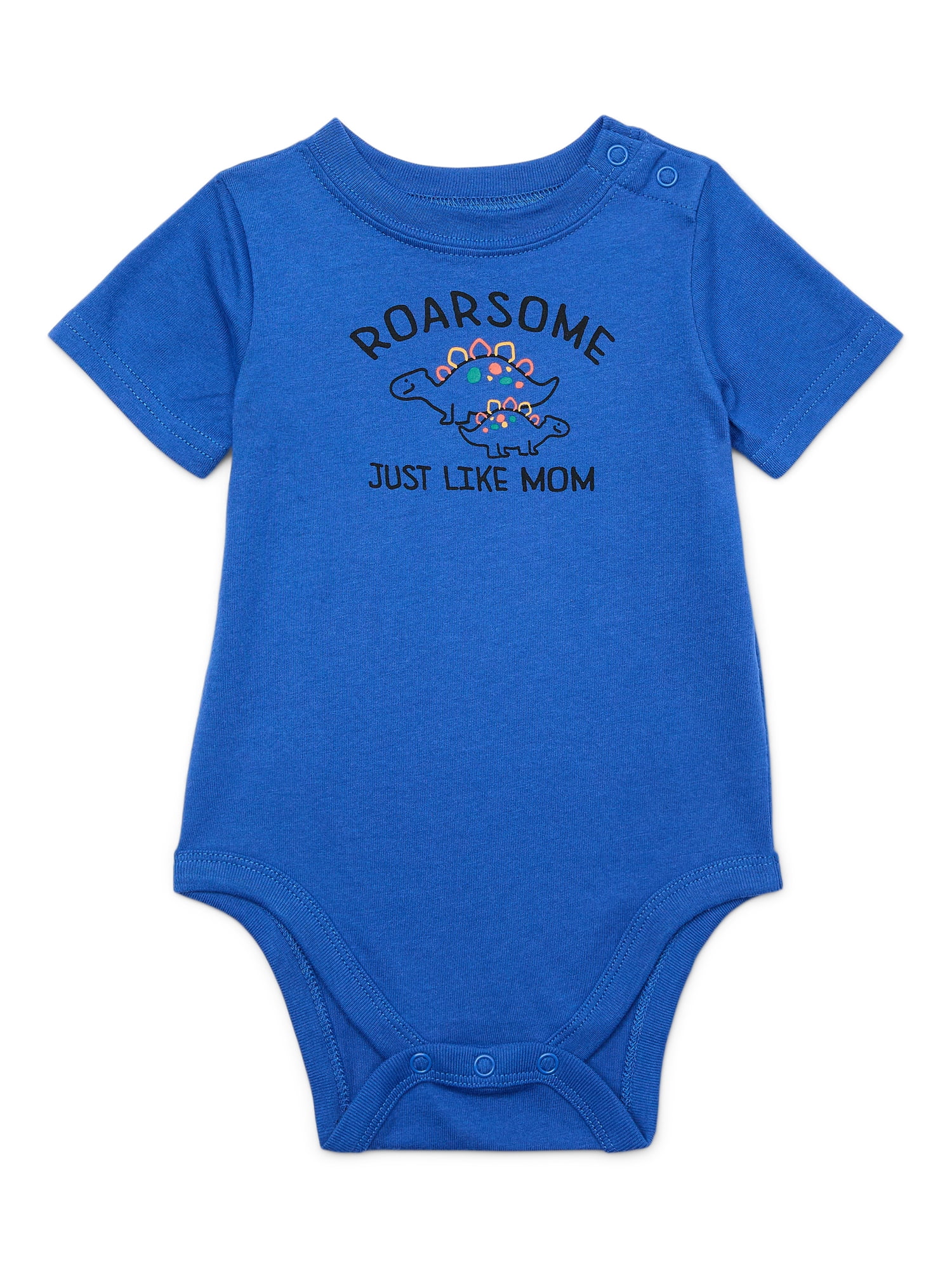 Garanimals Baby Boy Short Sleeve Graphic Bodysuit, Sizes 0-24 Months - Walmart.com