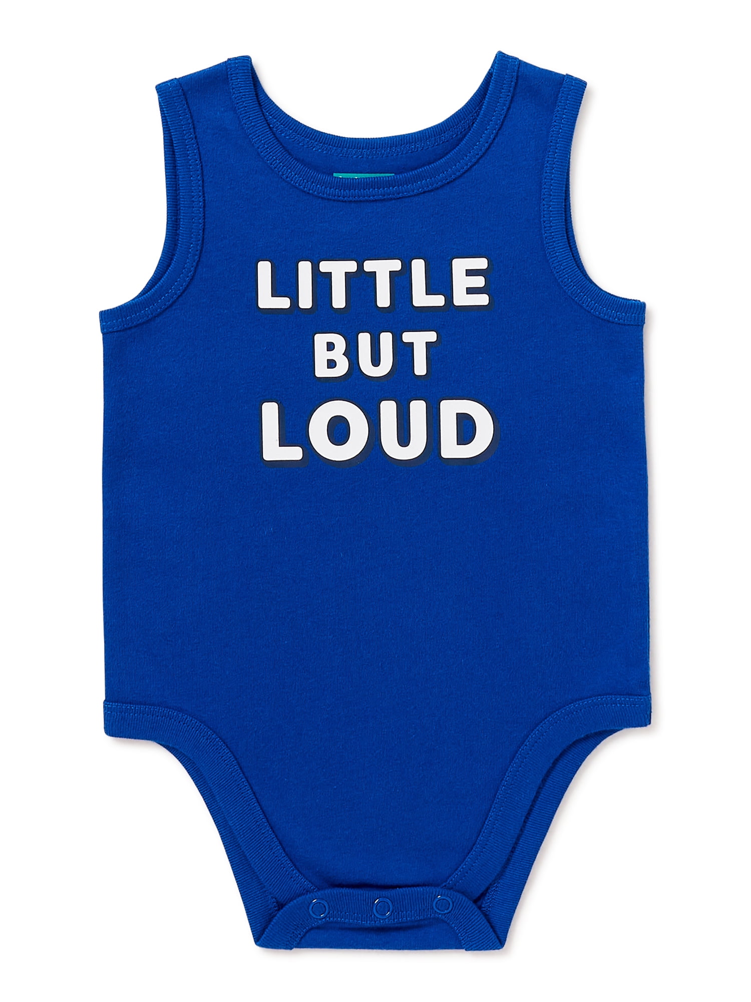 Garanimals Baby Boys' "Little but Loud" Tank Top Bodysuit - Walmart.com