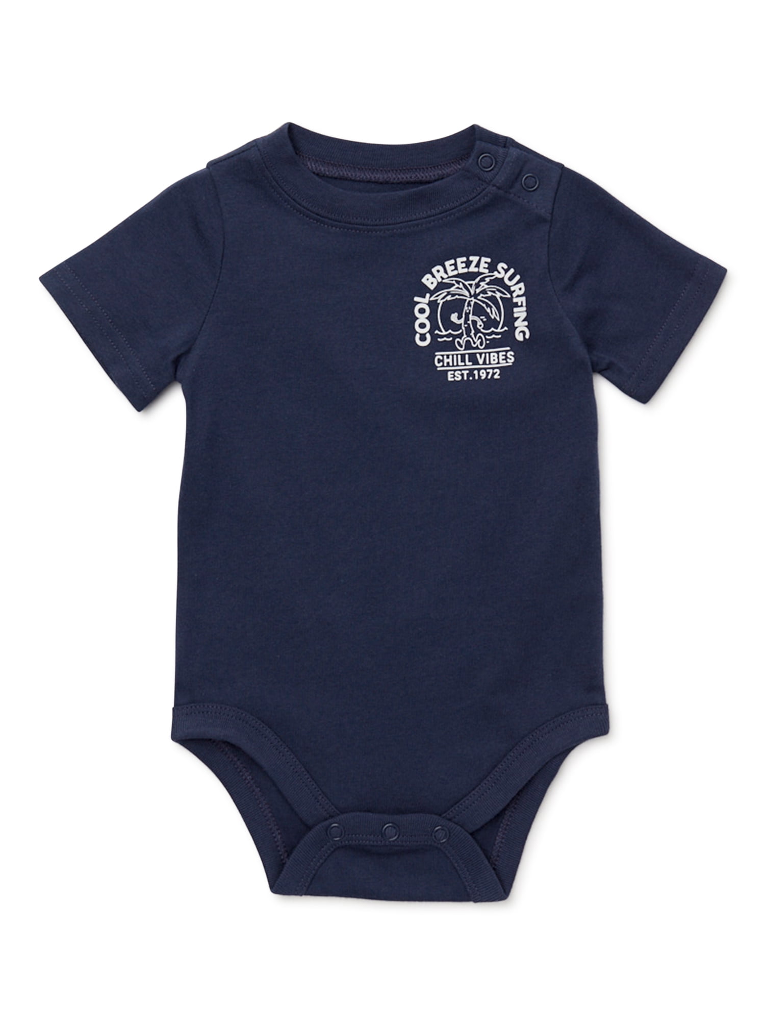 Garanimals Baby Boys Short Sleeve Graphic Bodysuit, Sizes 0-24 Months - Walmart.com