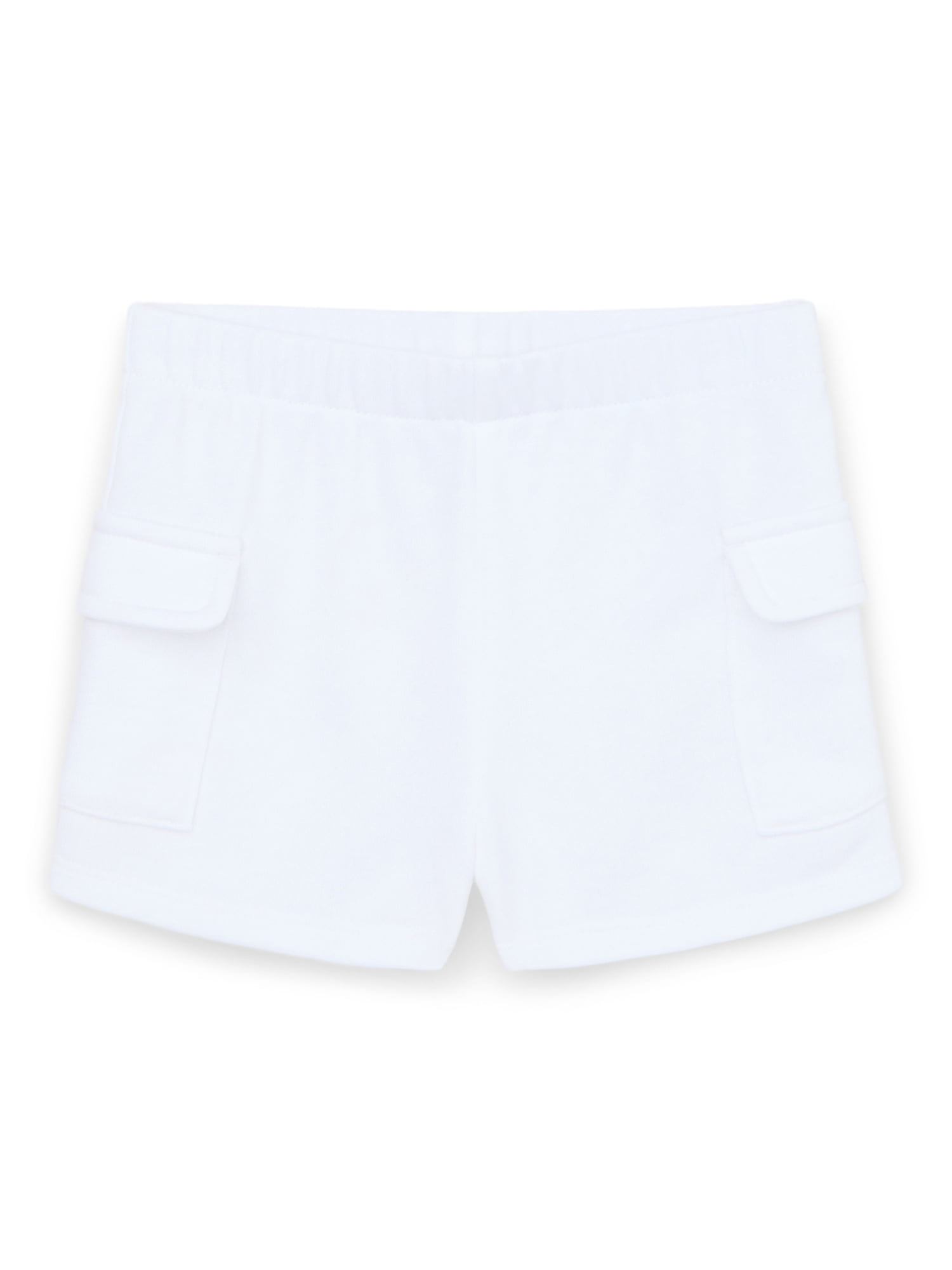 Garanimals Baby Girl Cargo Pocket French Terry Shorts, Sizes 0-24 ...