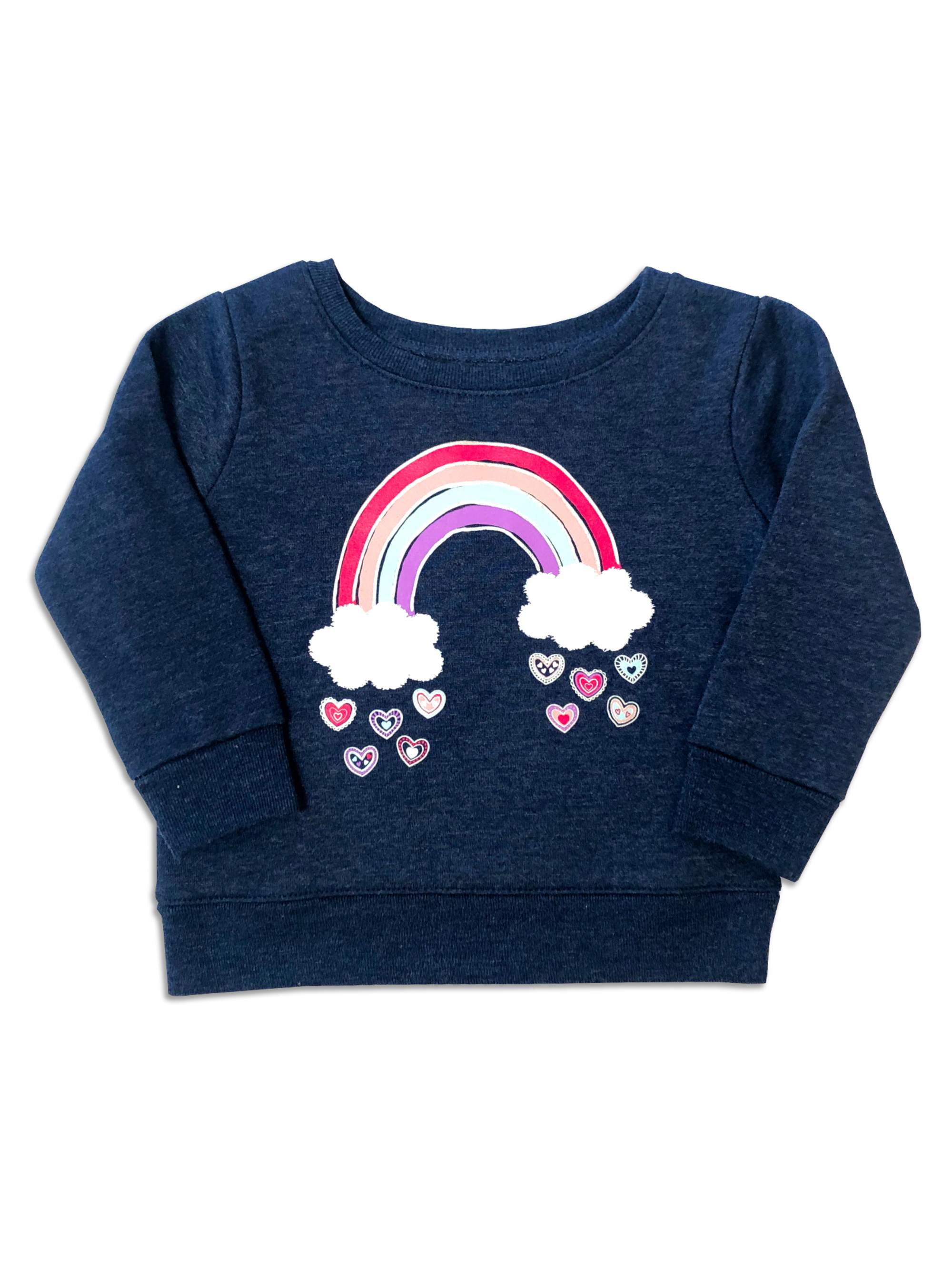 Garanimals Baby Girl Graphic Fleece Top - Walmart.com