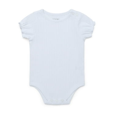 easy-peasy Baby Short Sleeve Lap Shoulder Bodysuit, Sizes 0-24 Months - Walmart.com