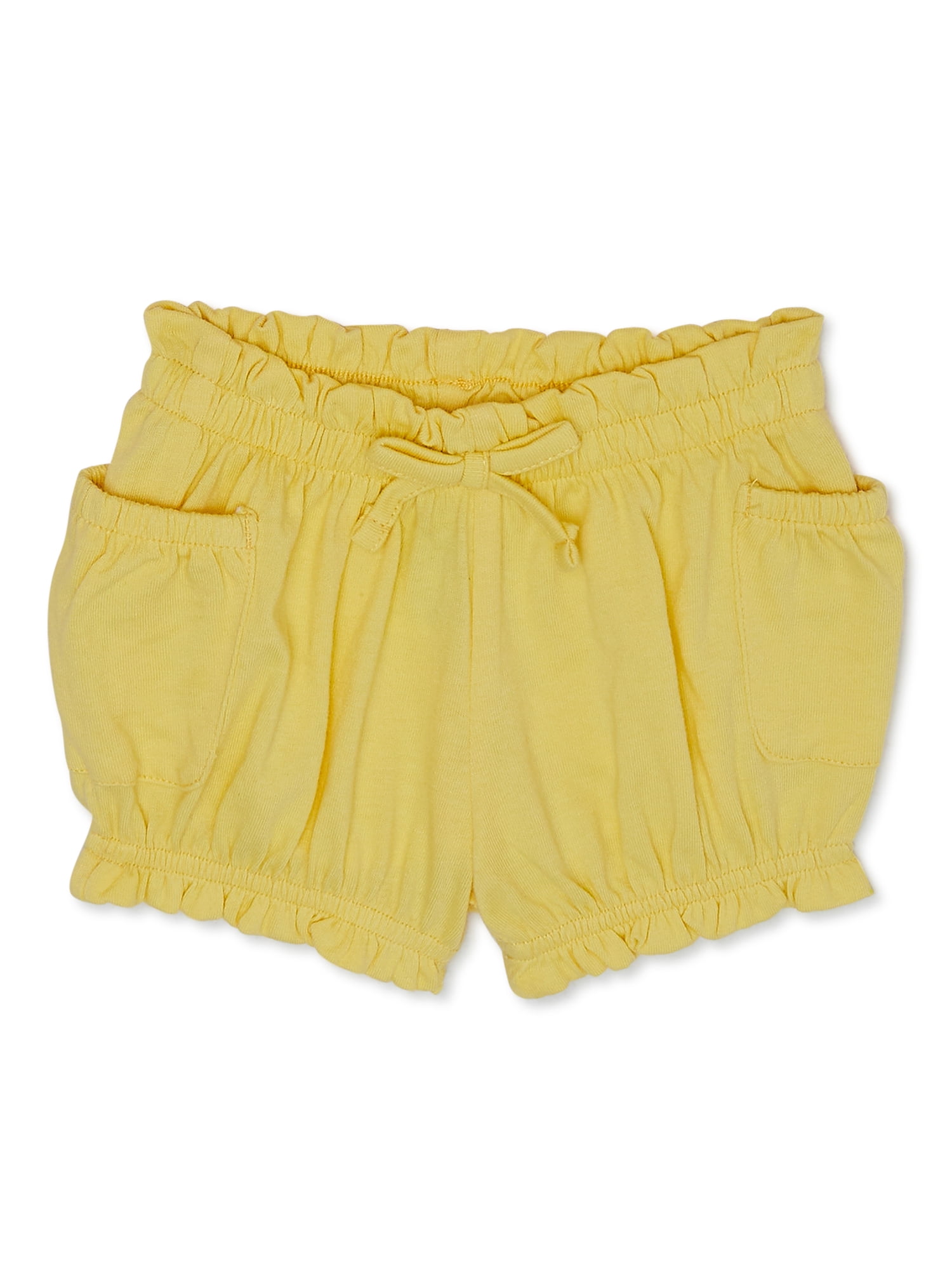 Garanimals Baby Girl Bubble Shorts, Sizes 0-24 Months, Cotton Blend ...