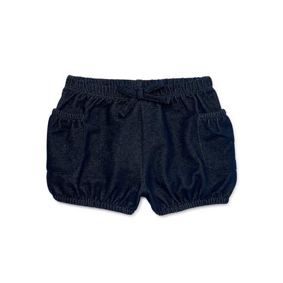 Garanimals Baby Girls Bubble Denim Shorts, Sizes 0-24 Months - Walmart.com
