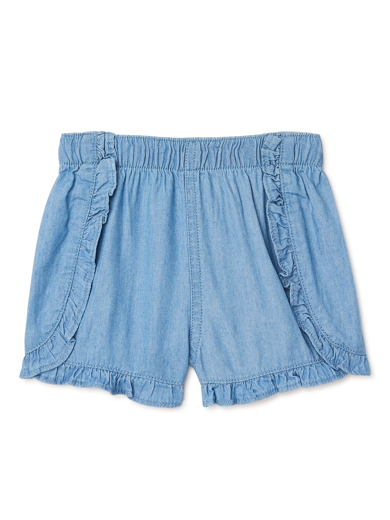 Garanimals Baby Girls Denim Short, Sizes 0 Month - 24 Month - Walmart.com
