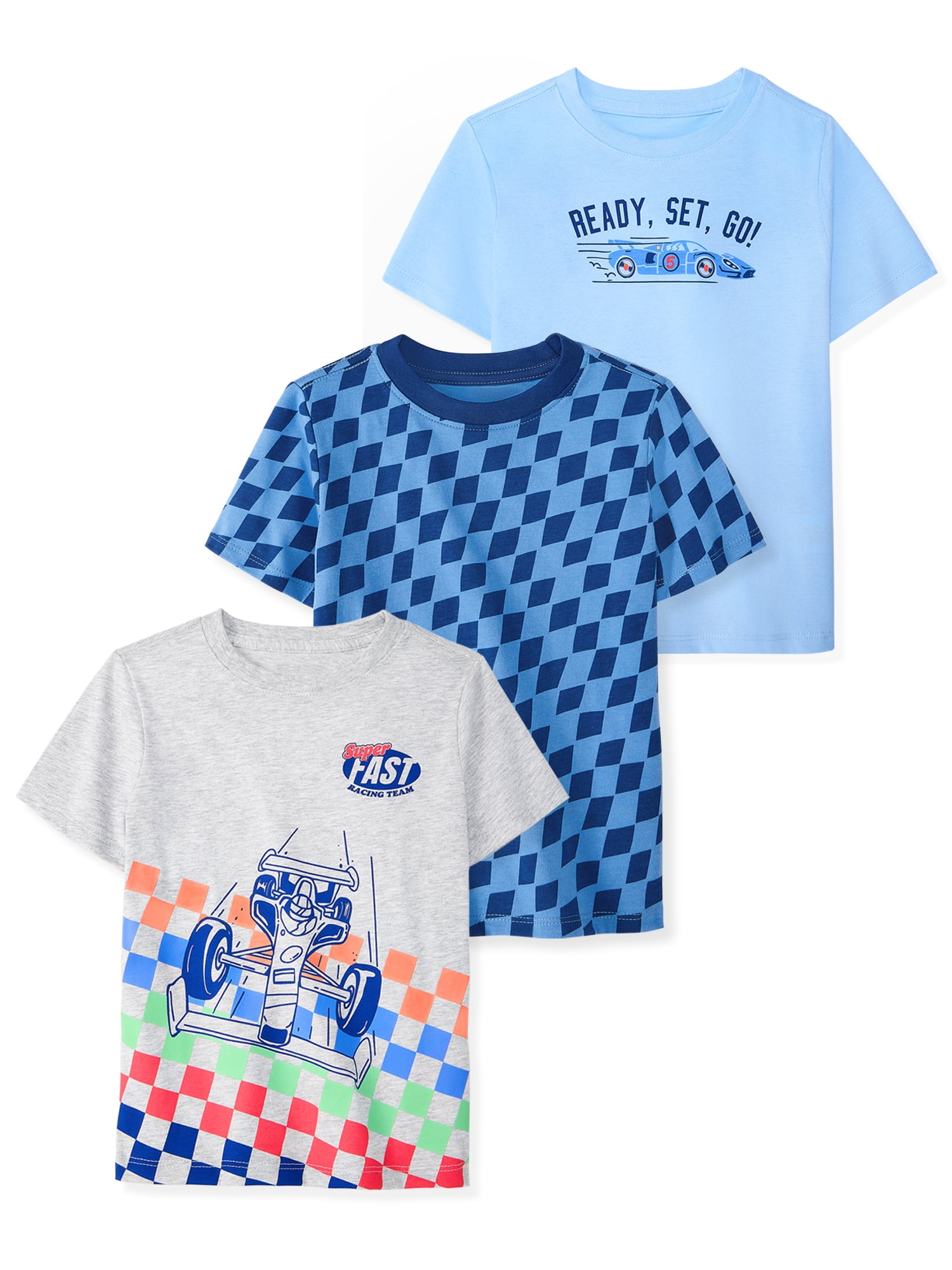 Garanimals Newborn, Baby & Toddler Boy Cotton Short-Sleeve Graphic T ...