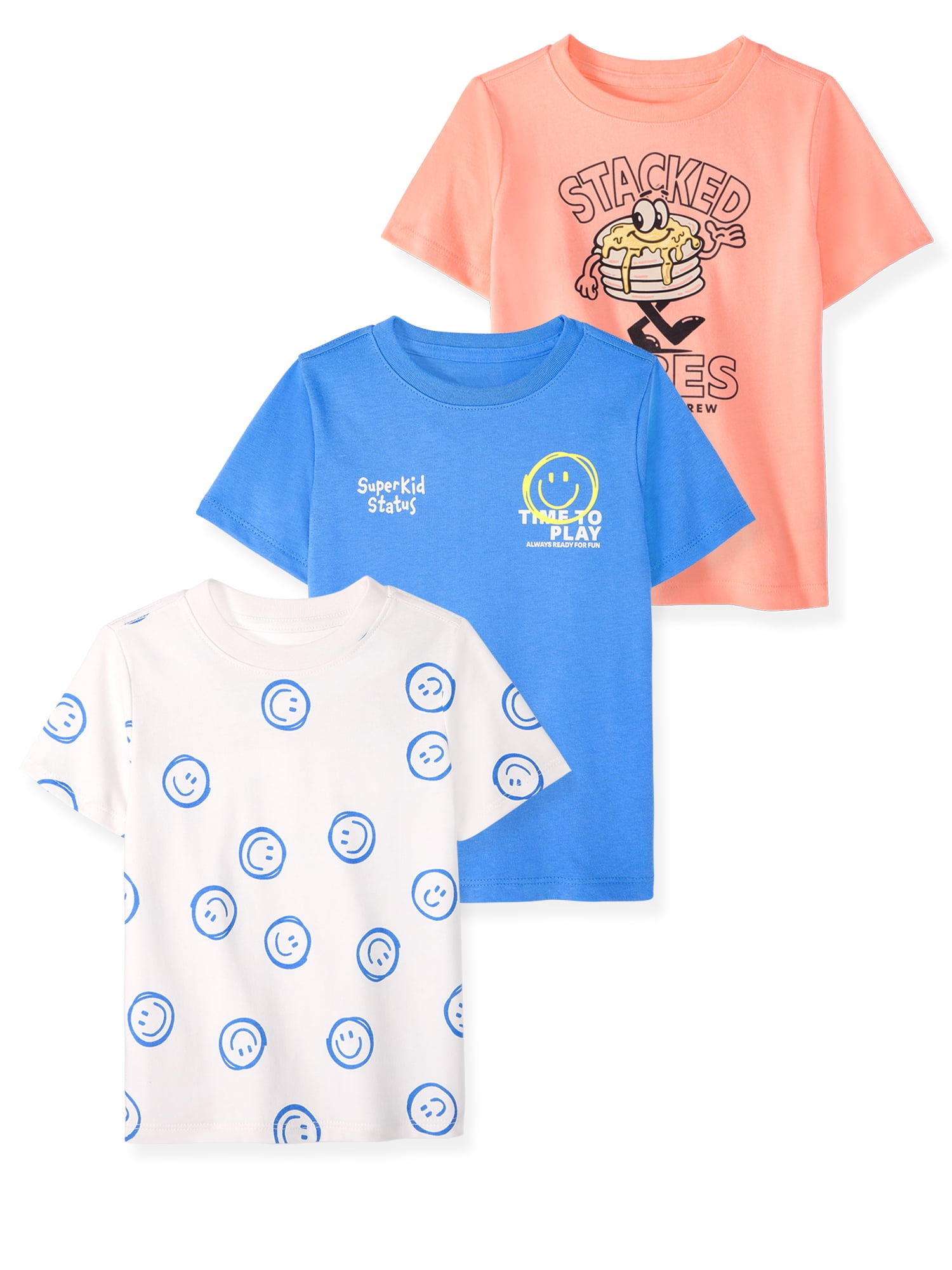 Garanimals Newborn, Baby & Toddler Boy Cotton Short-Sleeve Graphic T ...