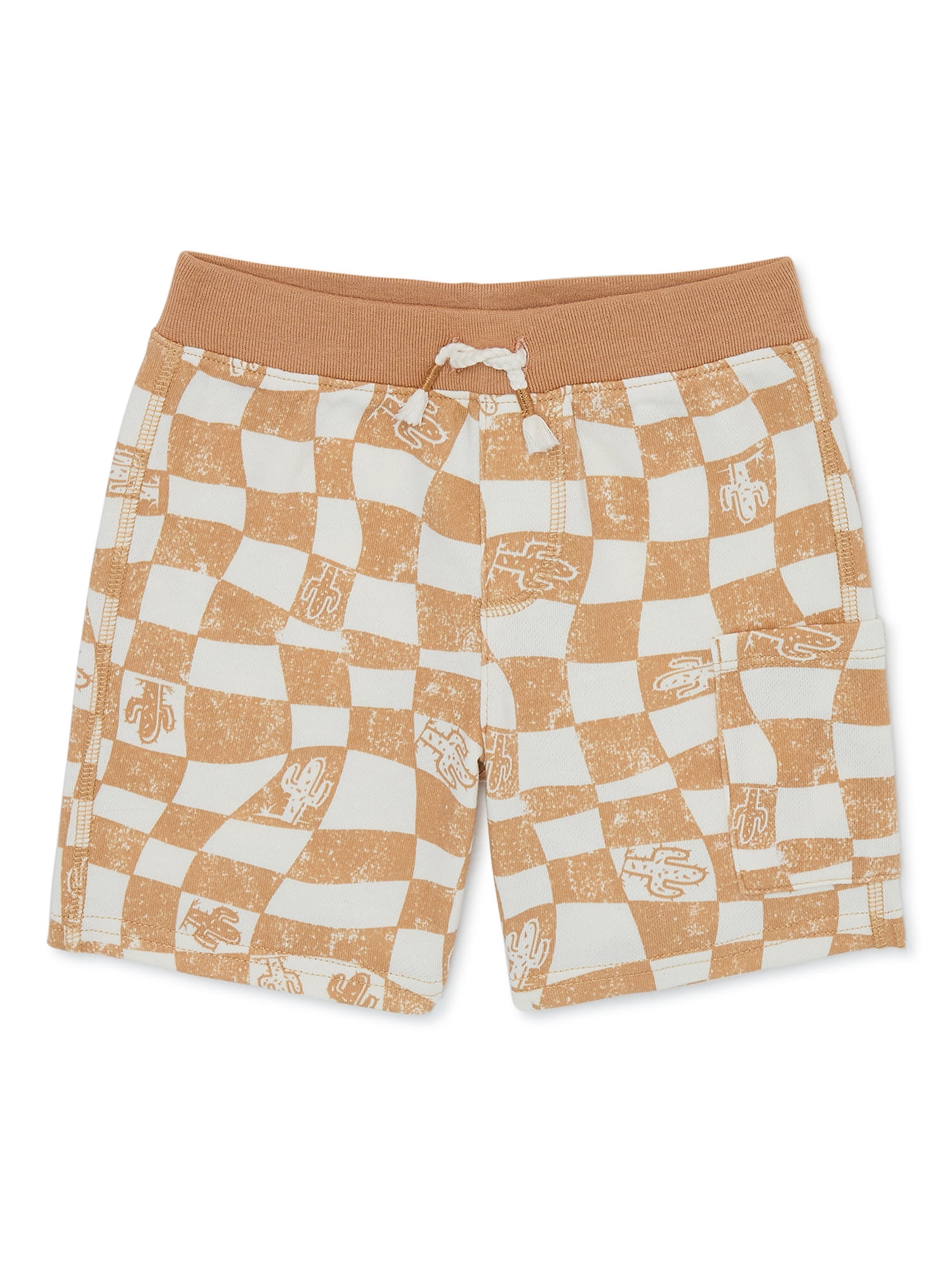 Garanimals Baby and Toddler Boys Print French Terry Cargo Shorts, Sizes ...