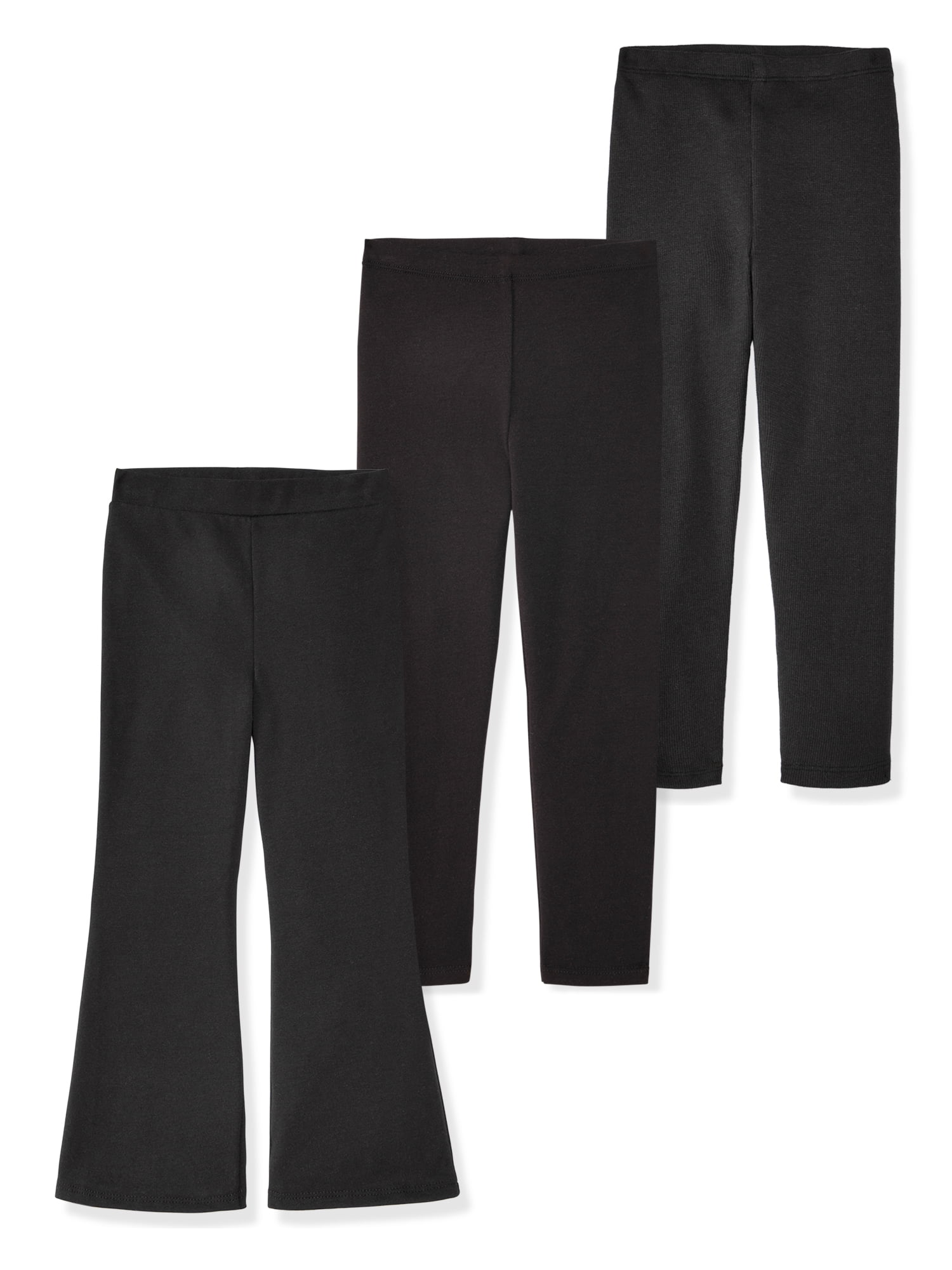 Garanimals Newborn, Baby & Toddler Girl Cotton Pull-On Flare Leggings ...
