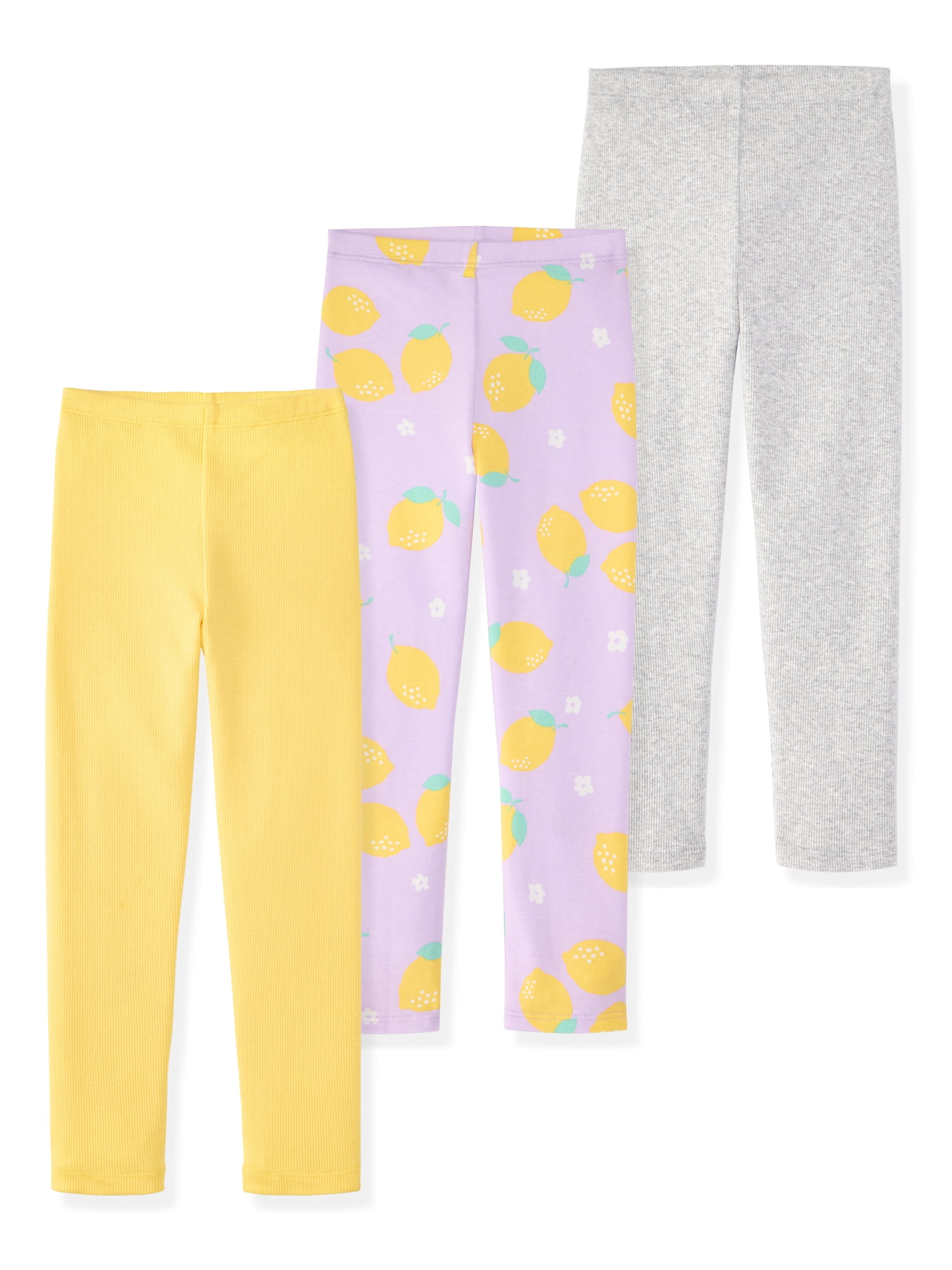 Garanimals Newborn, Baby & Toddler Girl Cotton Pull-on Leggings, Sizes ...