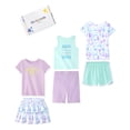 Garanimals Newborn, Baby & Toddler Girl Cotton 6-Piece Outfit Sets ...