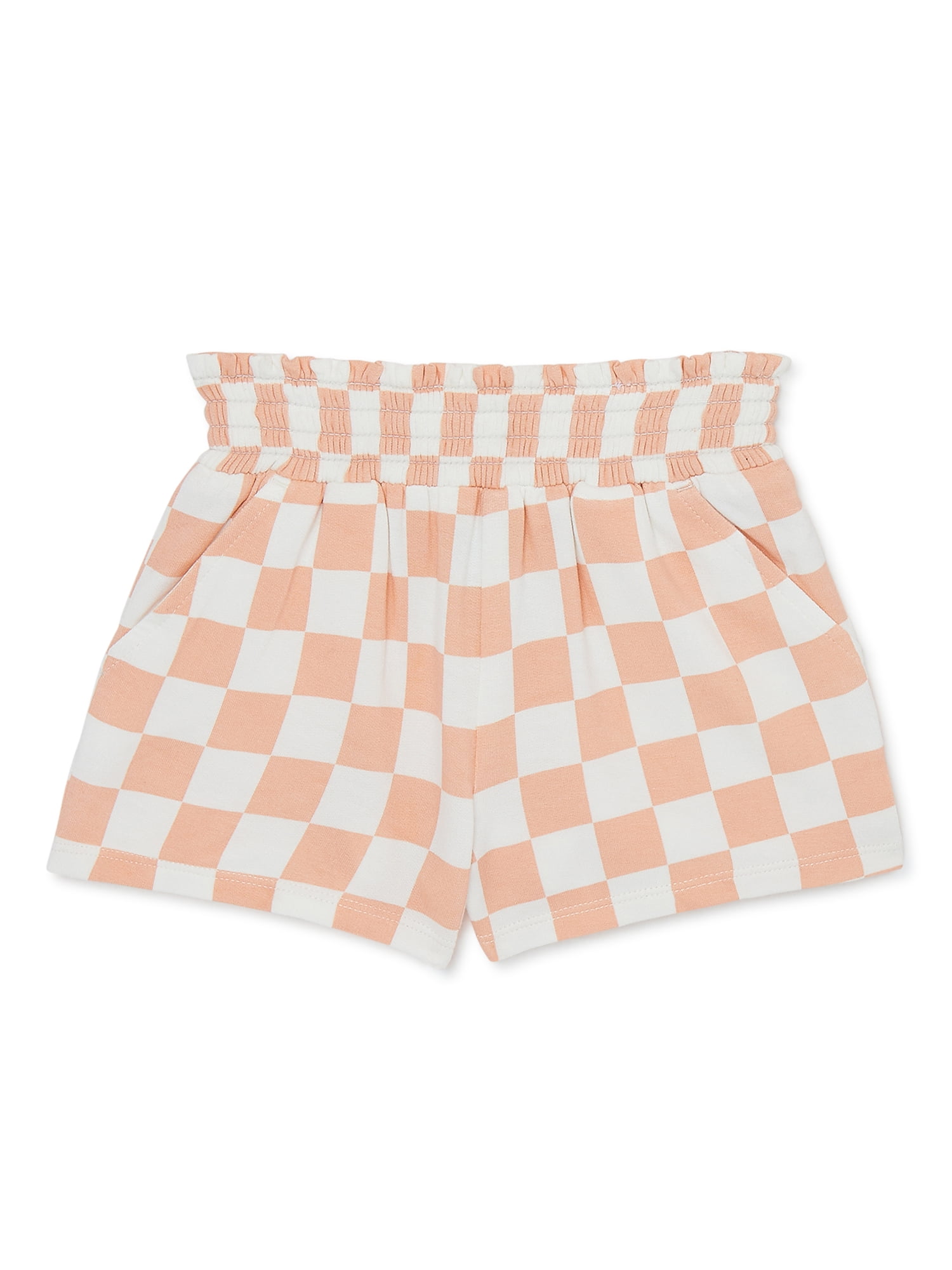 Garanimals Baby and Toddler Girls Knit Shorts, Sizes 12Months - 5T ...