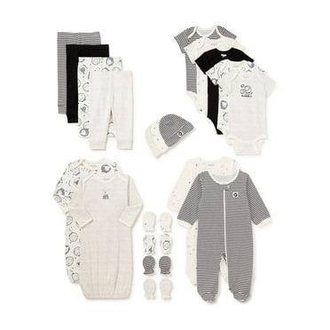 Wonder Nation Baby Boy or Girl Gender Neutral Shower Layette Gift Set, 14-piece - Walmart.com