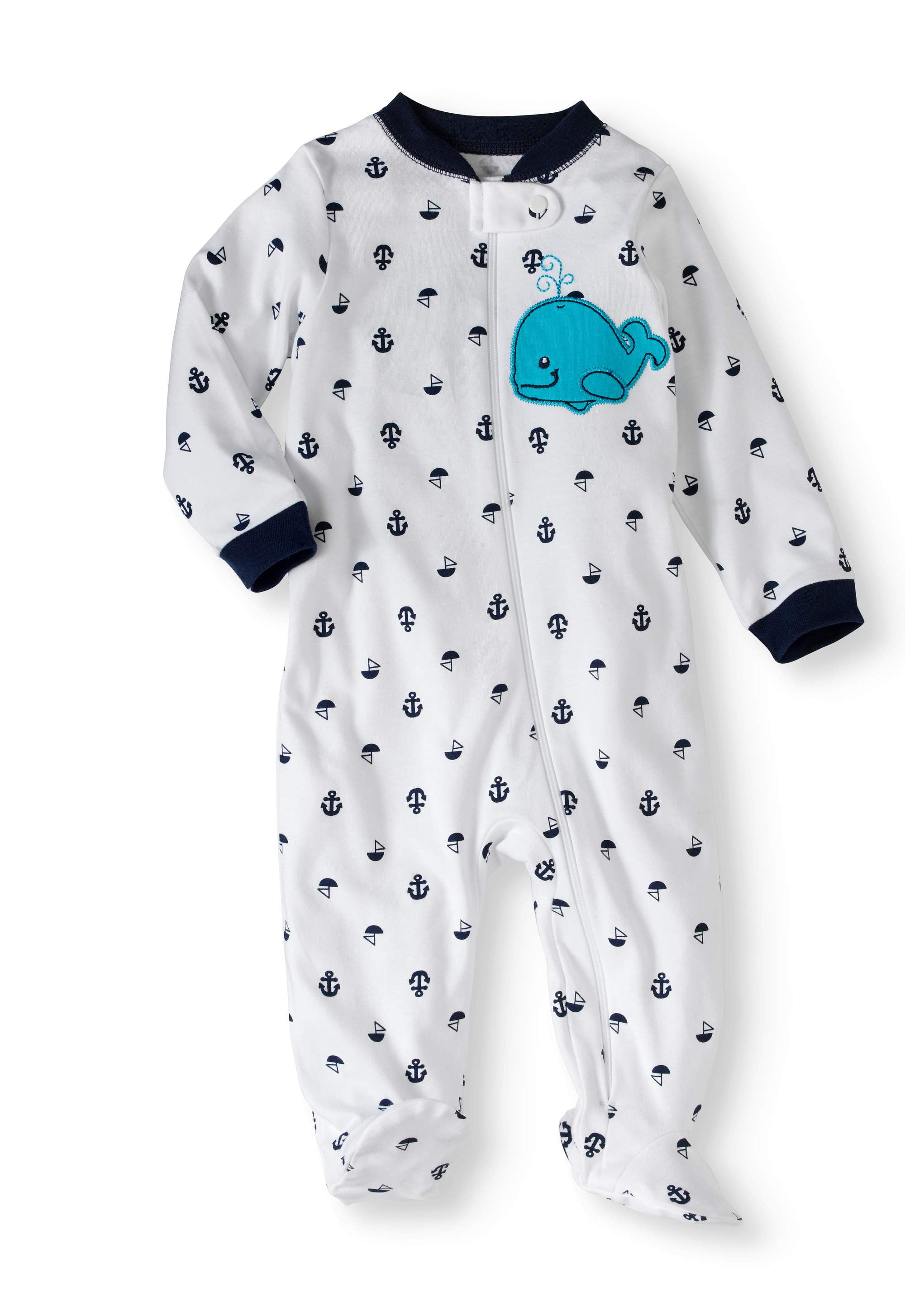 Garanimals Newborn baby boy cotton sleep 'n play - Walmart.com
