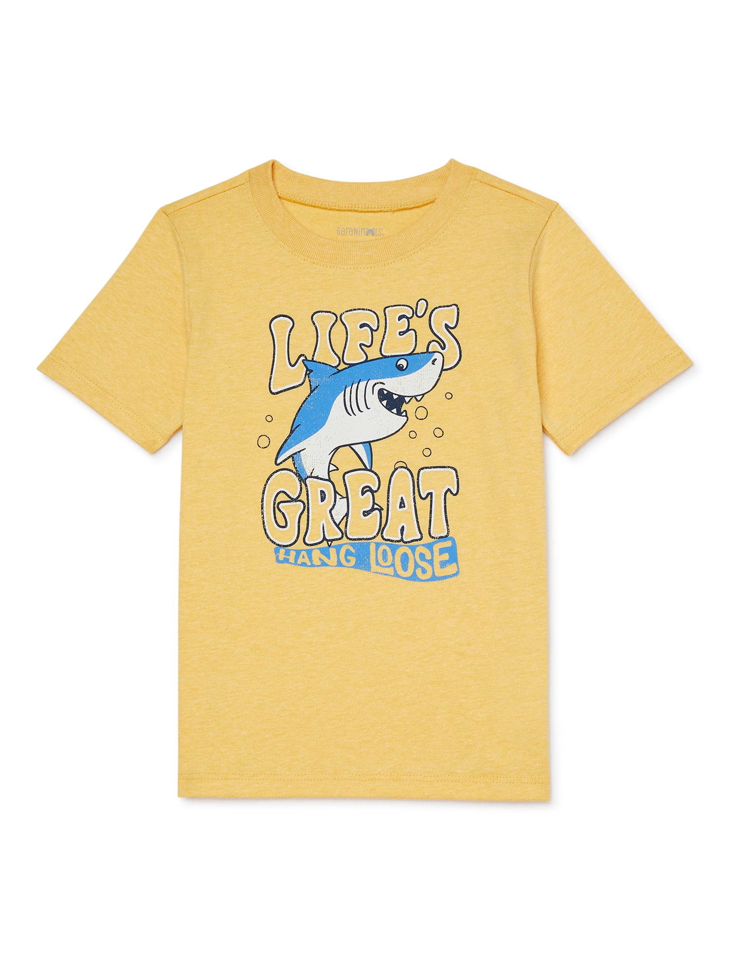 Garanimals Toddler Boys Graphic Tee with Short Sleeves, Sizes 18M-5T ...