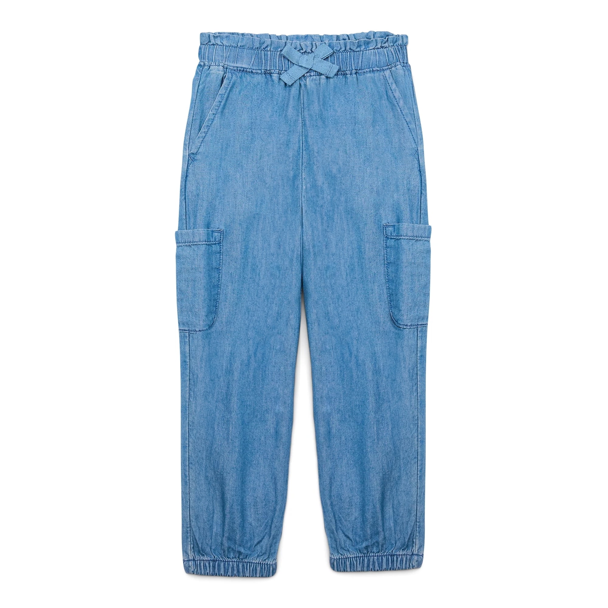 Garanimals Toddler Girl Cargo Joggers - Fit Paperbag Waist - Walmart.com