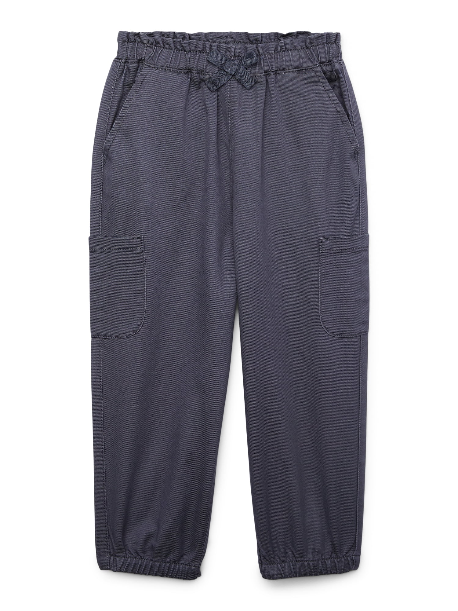 Garanimals Toddler Girl Paperbag Waist Cargo Joggers, Sizes 18M-5T ...