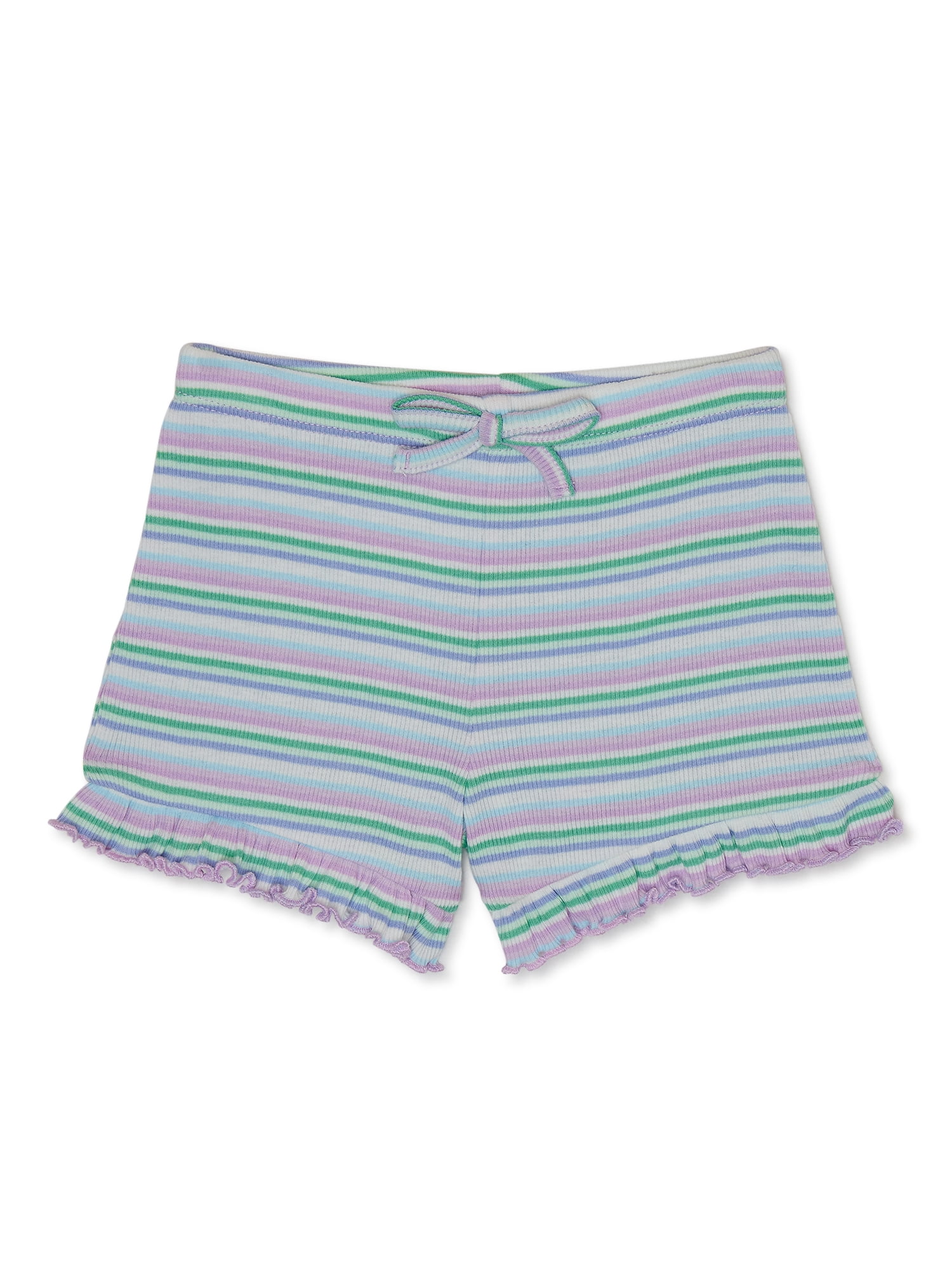 Garanimals Toddler Girl Solid Ruffle Short, Sizes 18M-5T - Walmart.com