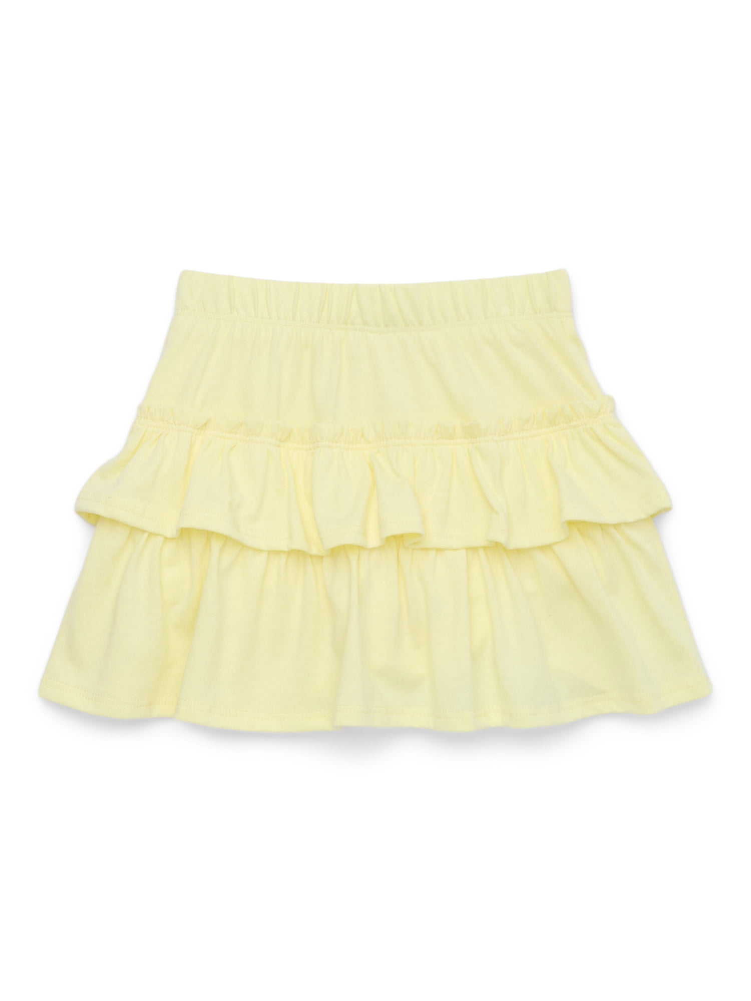 Garanimals Toddler Girl Solid Tiered Skort, Sizes 18M-5T - Walmart.com