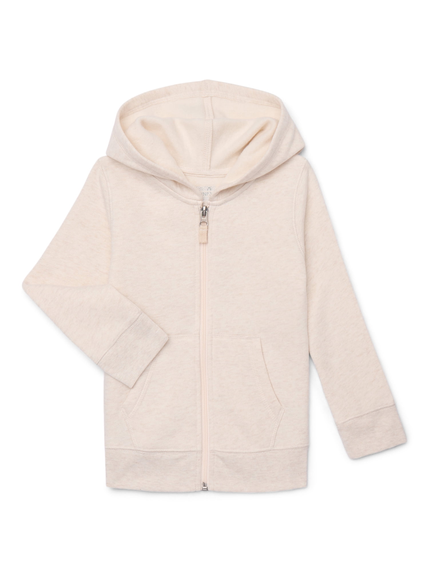 Garanimals Toddler Girl Zip Up Butter Fleece Hoodie, Sizes 18M-5T ...