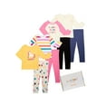 Garanimals Toddler Girls 8-Piece Mix and Match Outfits Set, Sizes 18M ...