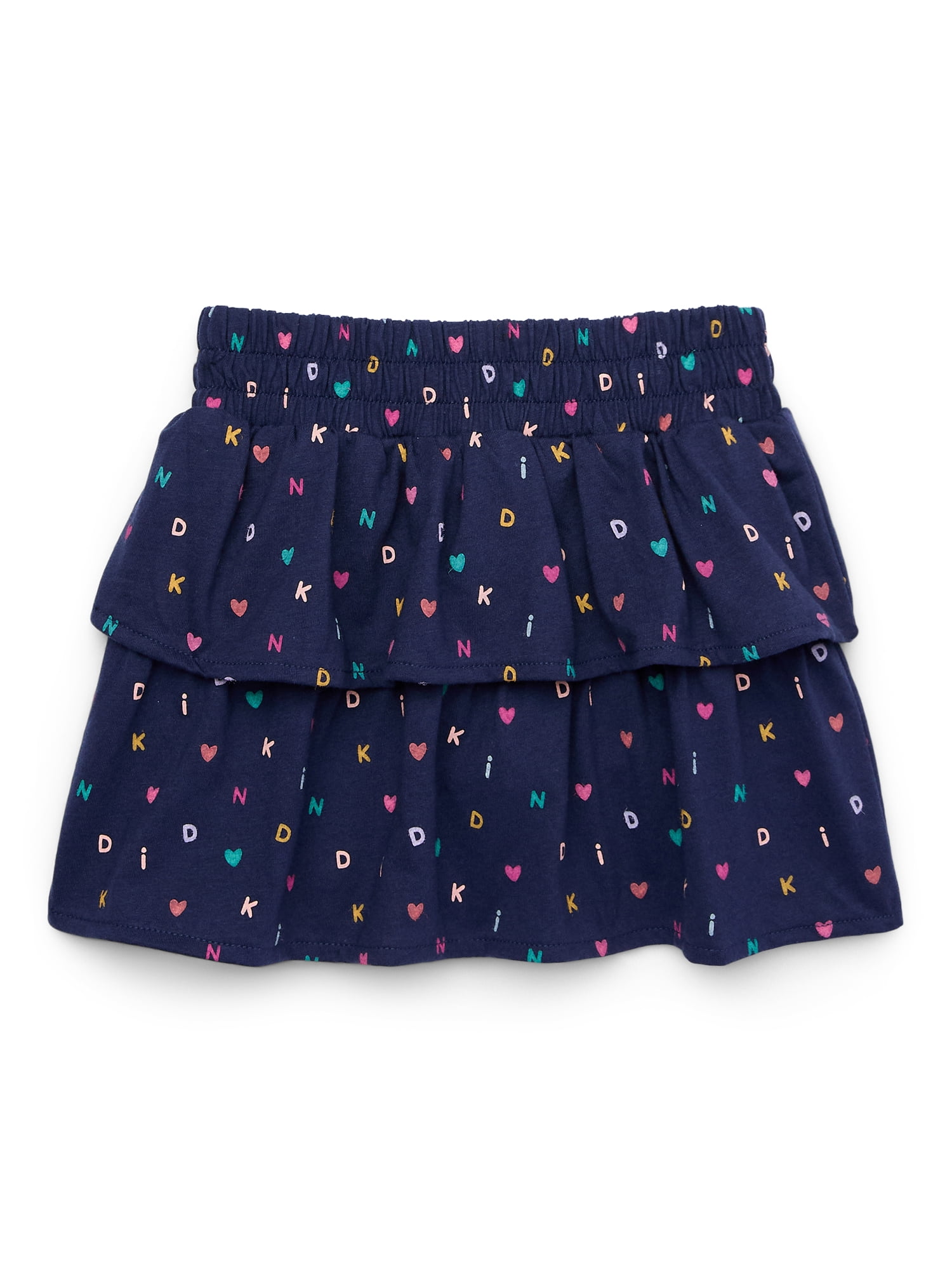 Garanimals Toddler Girls Solid Jersey Skort, Sizes 18M-5T - Walmart.com