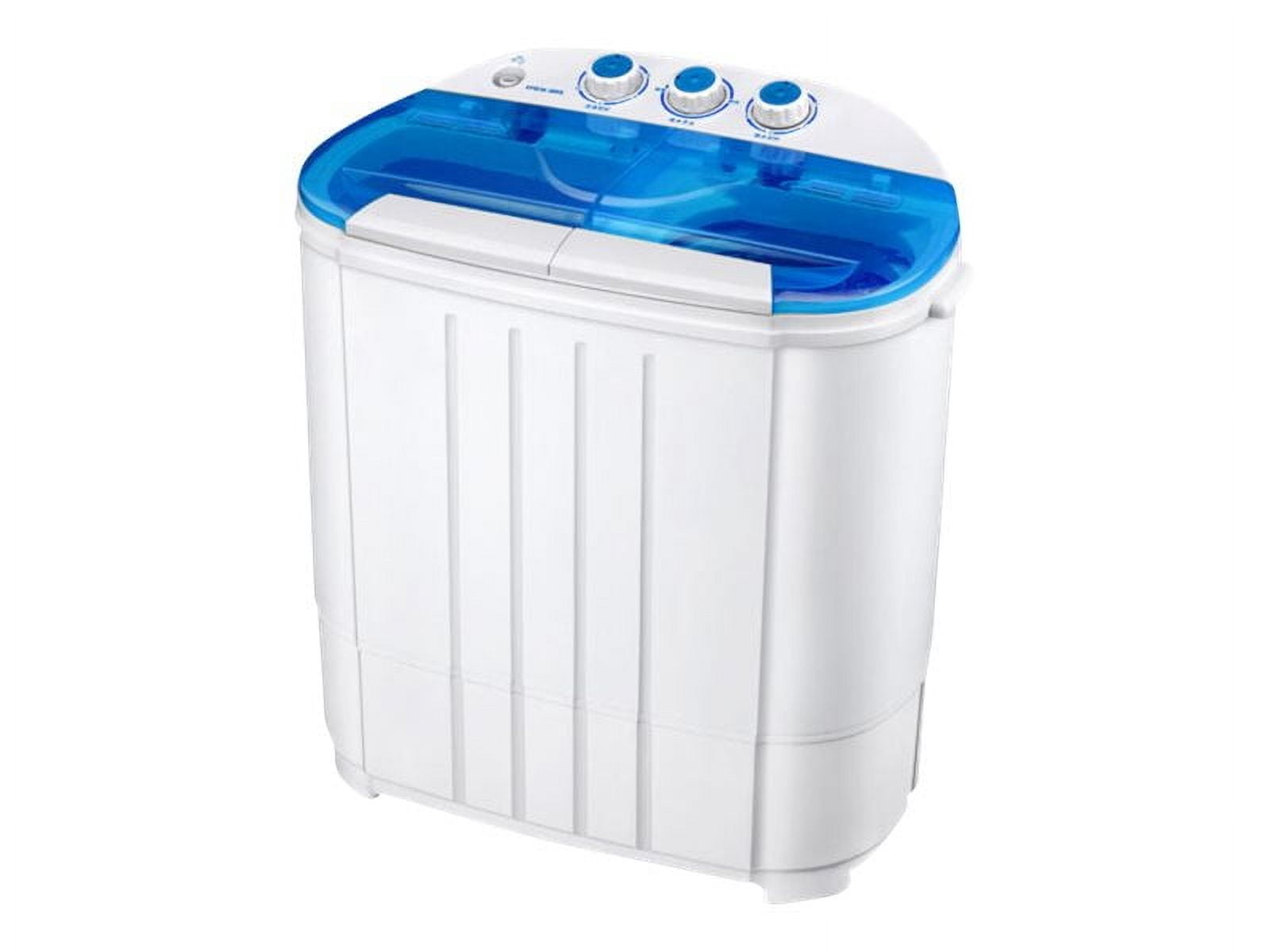 Garatic 13lbs Compact Mini Twin Tub Washing Machine w/Wash and Spin ...