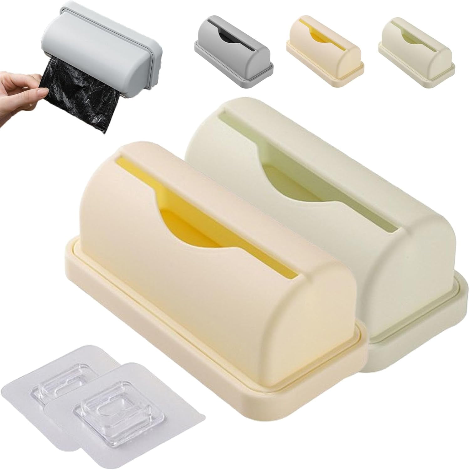 Garbage Bag Dispenser for Inside Trash Can, Adhesive Garbage Bag Boxes ...