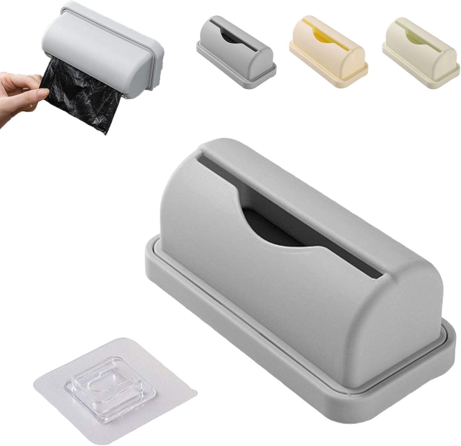 Garbage Bag Dispenser for Inside Trash Can, Adhesive Garbage Bag Boxes ...