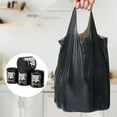 Garbage Bags Roll of 200 | Disposable Hand-Held Vest Style | Thick ...