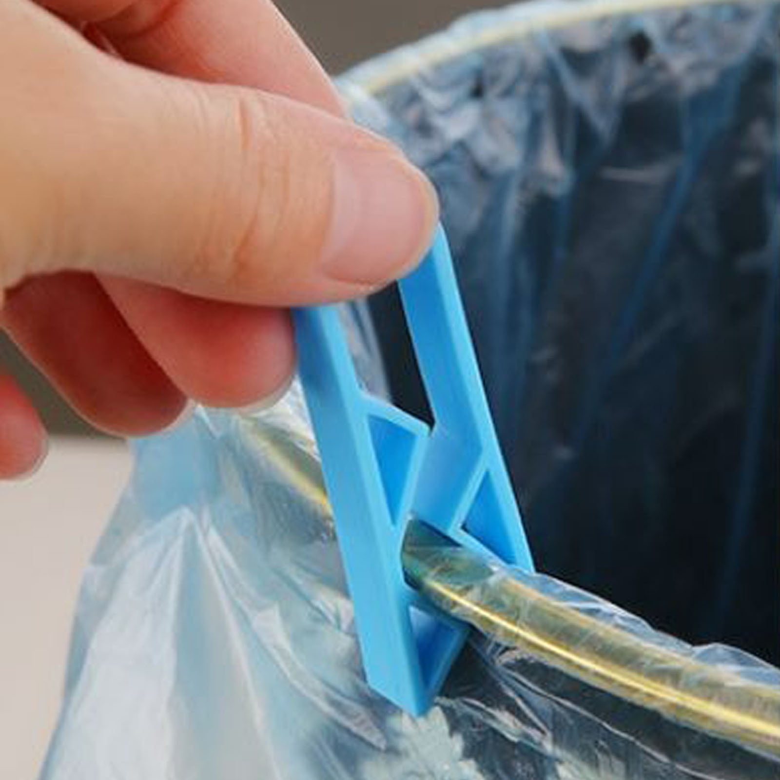 Garbage Bin Clip, 1PC Trash Can Waste Basket Garbage Bin Clamp, Garbage ...