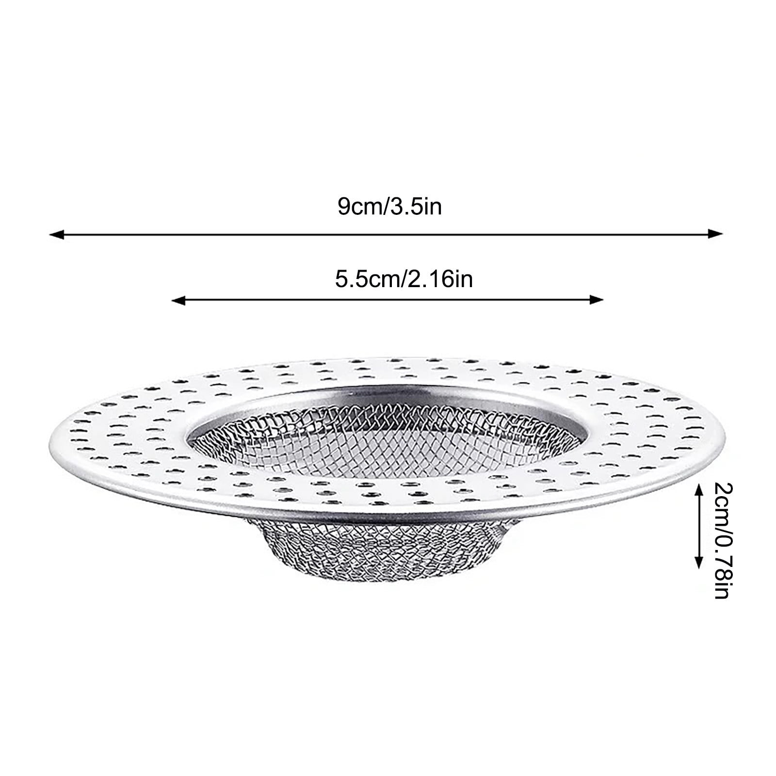 Garbage Bins and Cans Stainless Steel Filter Screen Bathroom Hair ...