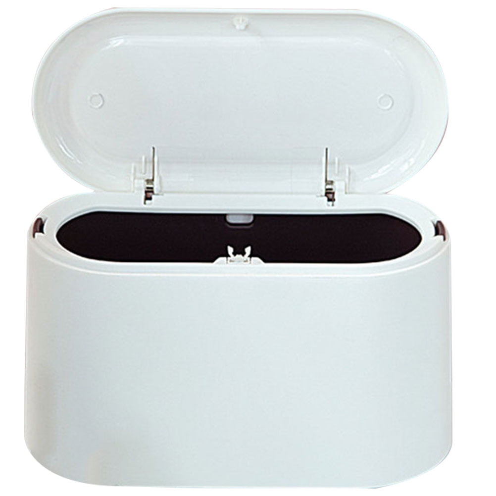 Garbage Can Bedroom Trash Cans Mini Desk Car Small Waste Bucket ...