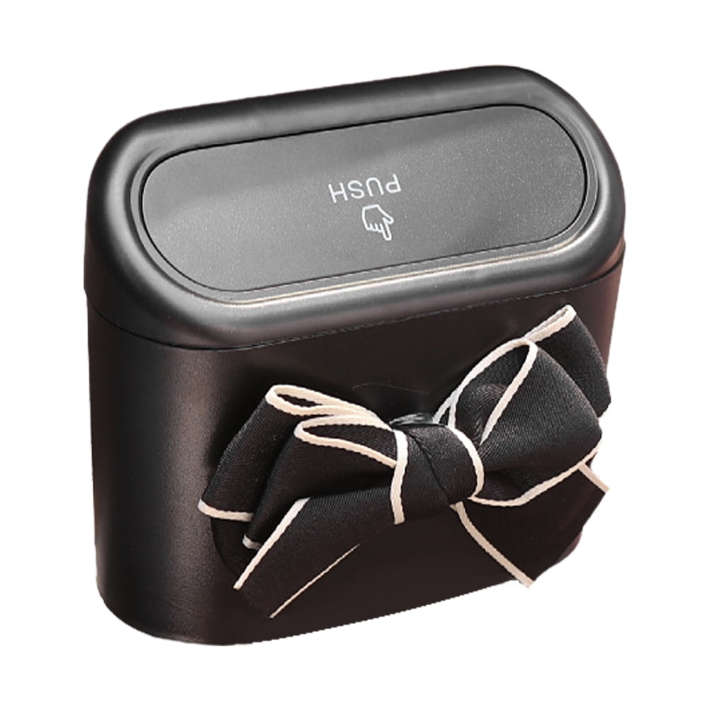 Garbage Can Bins with Lids Small Trash Can for Car Trash Can Car ...