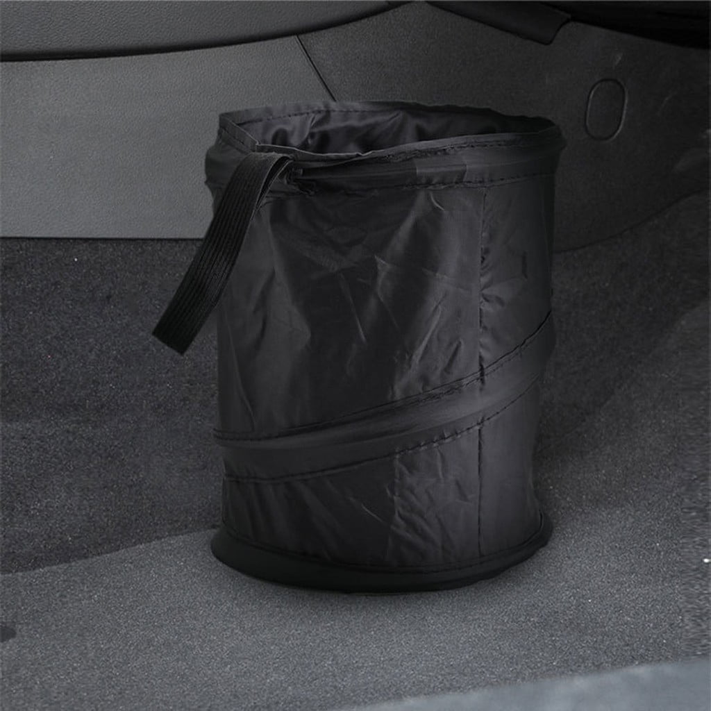 Garbage Can Car Wastebasket Folding Bag Litter RV Vehicle Container ...