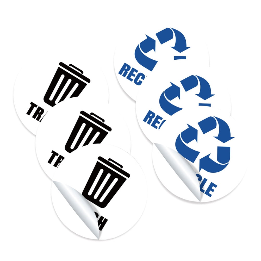 Garbage Classification Label Can Labels Decals Waste Sorting Sticker ...
