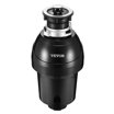 KRAUS WasteGuard High-Speed 1/2 HP Continuous Feed Ultra-Quiet Motor ...