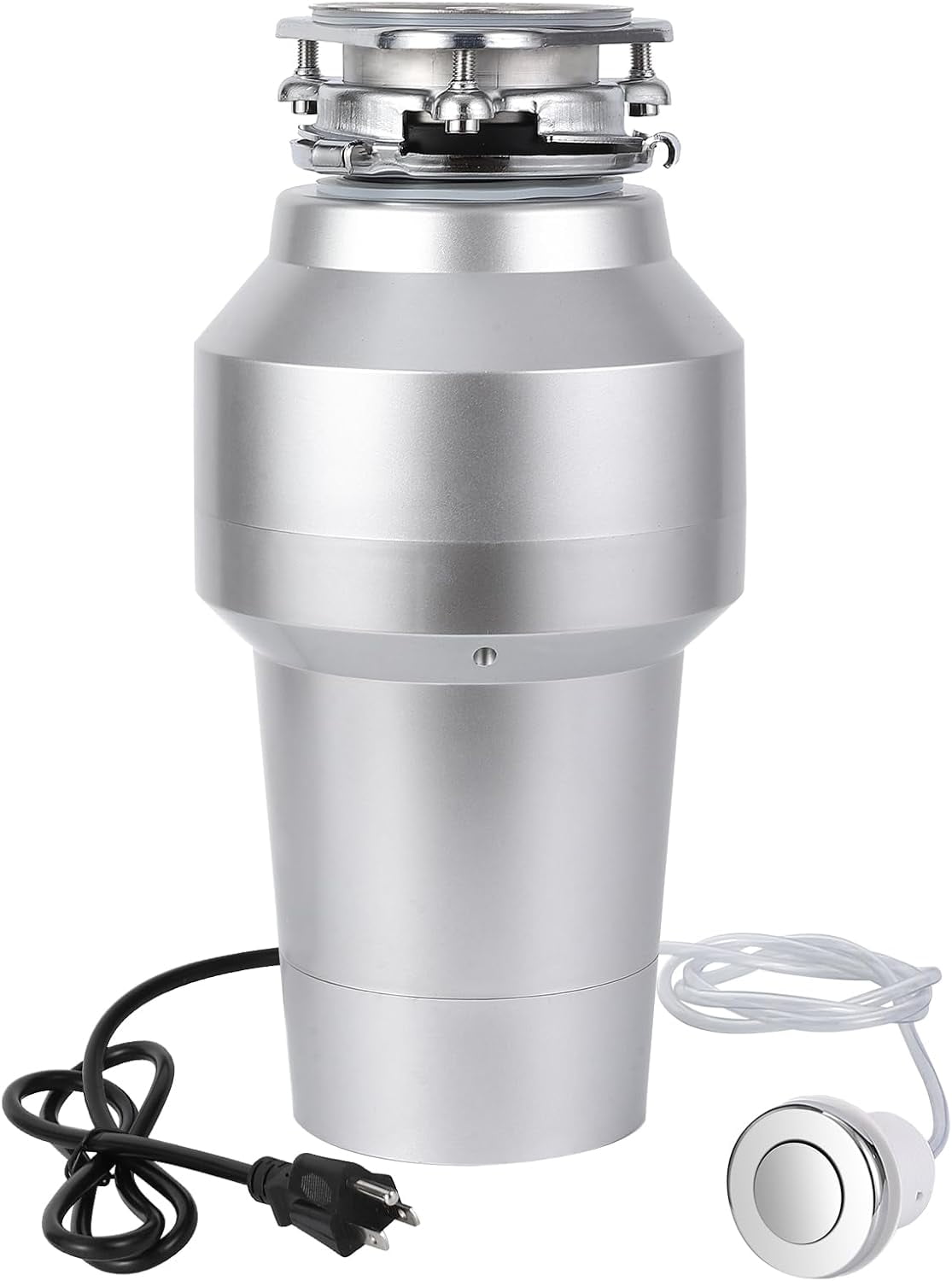 Garbage Disposal with 14 Inch Cord,3500r/Min Food Waste Grinding System ...