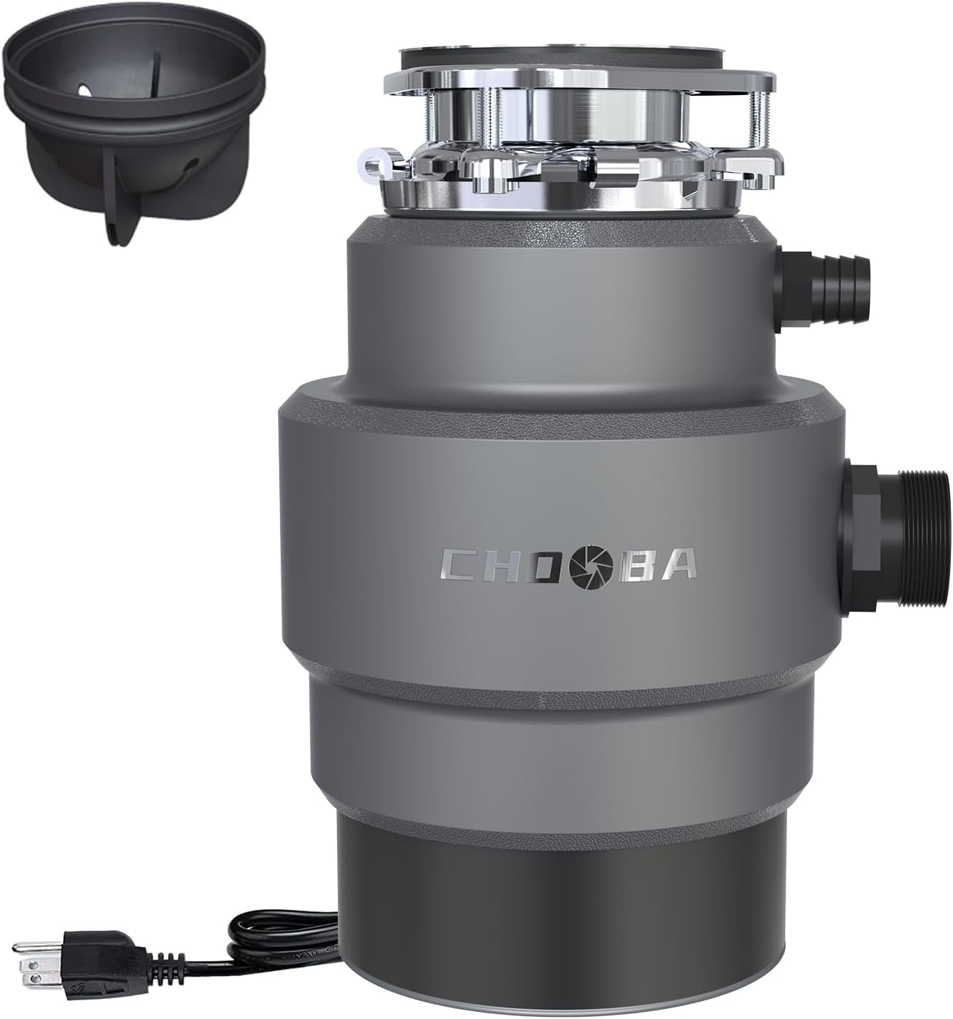 Garbage Disposal 3/4HP, Continuous Feed Food Waste Disposal, Garbage ...