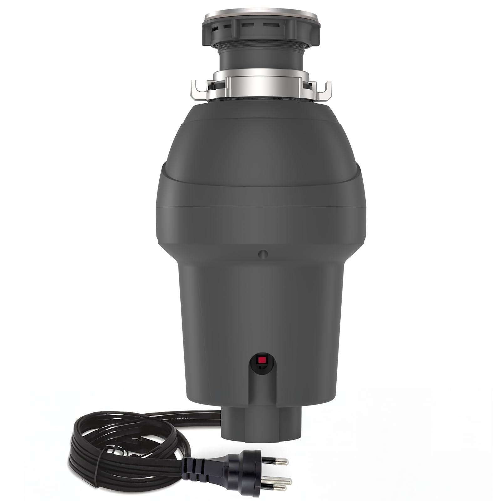 Garbage Disposal with Air Switch, 1/2 HP, 4-Stage Grinding, 3500 RPM ...