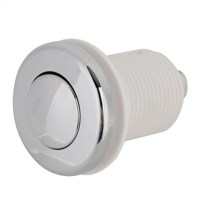 Garbage Disposal Air Switch, Bright Chrome Waterproof Pneumatic Air ...